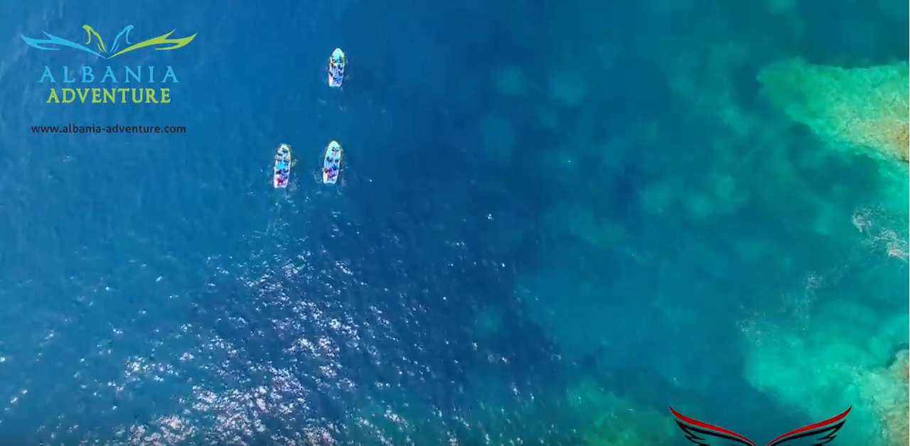 Monstair Group paddling in Albania. - SUP World Mag