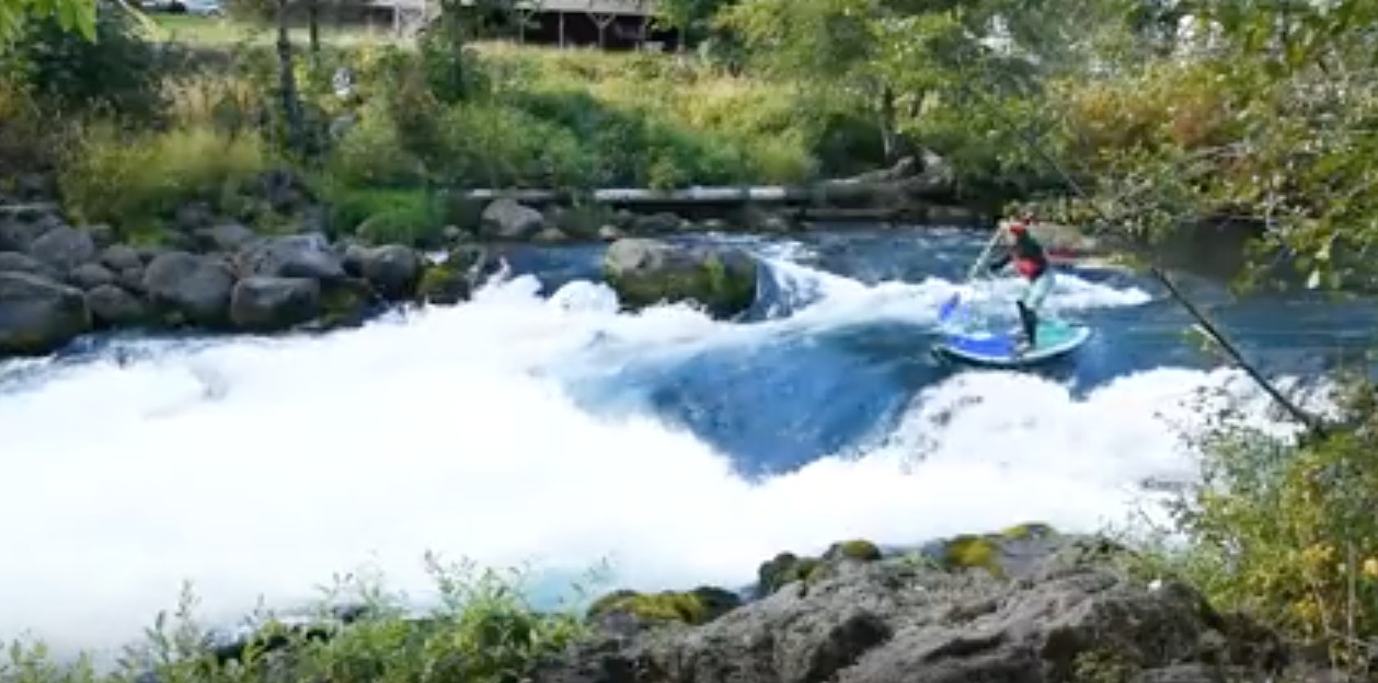 Whitewater SUP progression - Sticking the line! - SUP World Mag