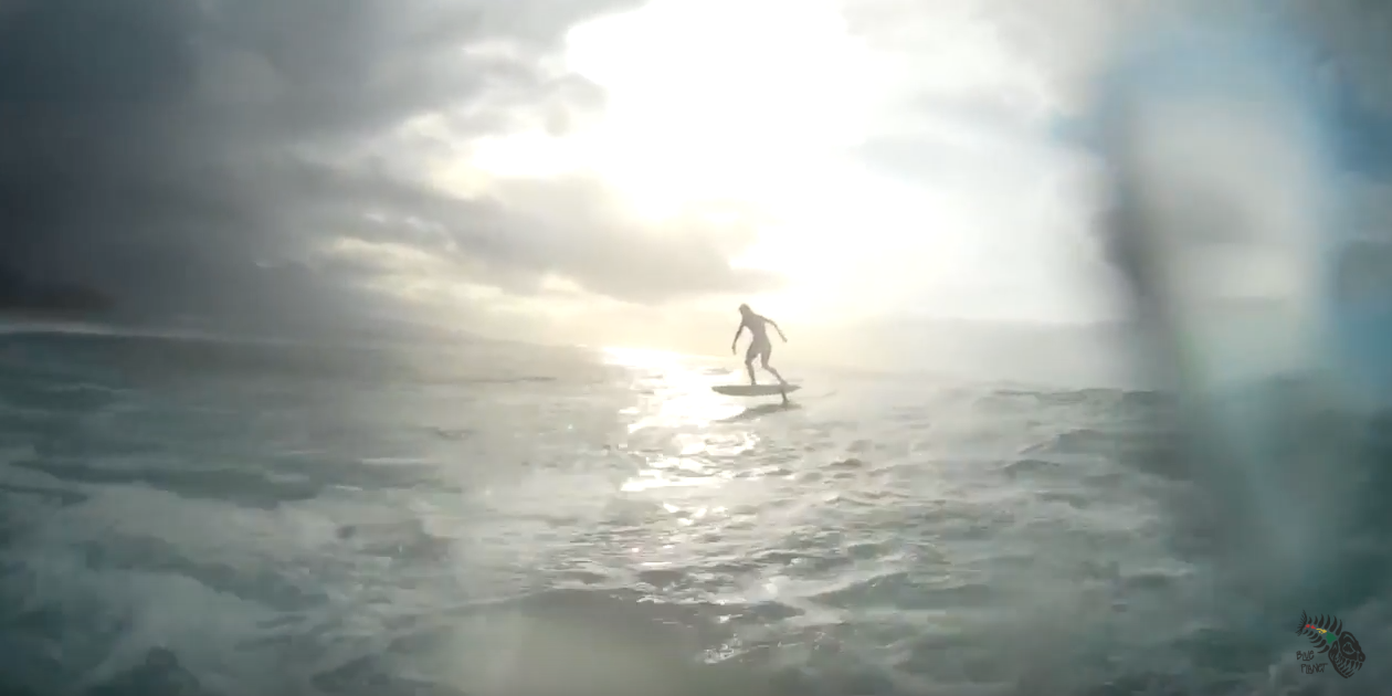 Tow In Foil Surfing - Jamie Mitchell and Konrad Bright on the North ...