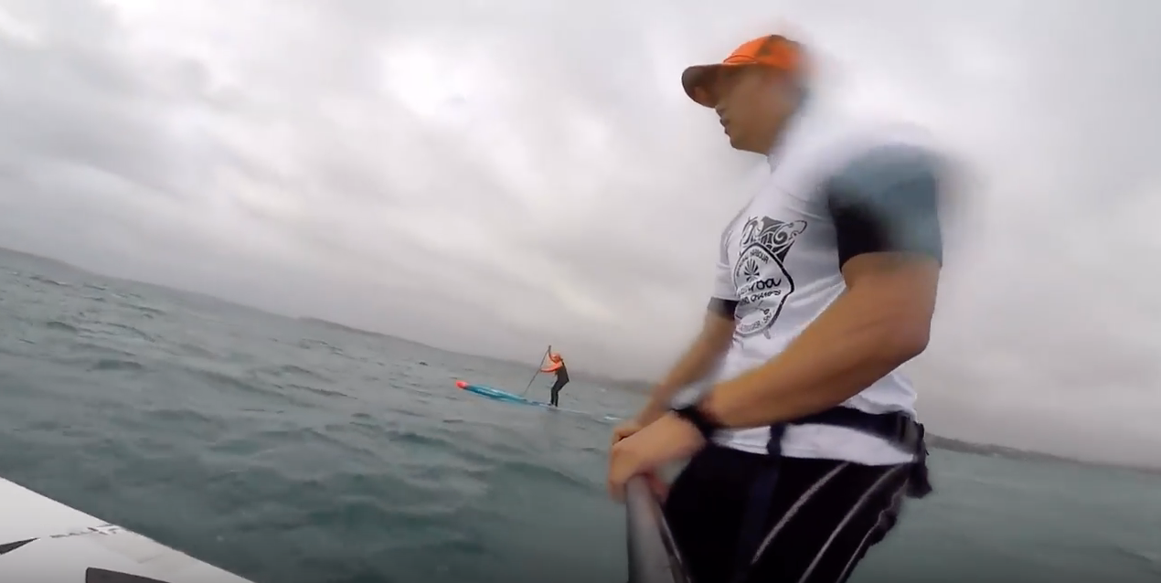 SUP downwind (20 knots)- The SIC SOUL ARCH! - SUP World Mag