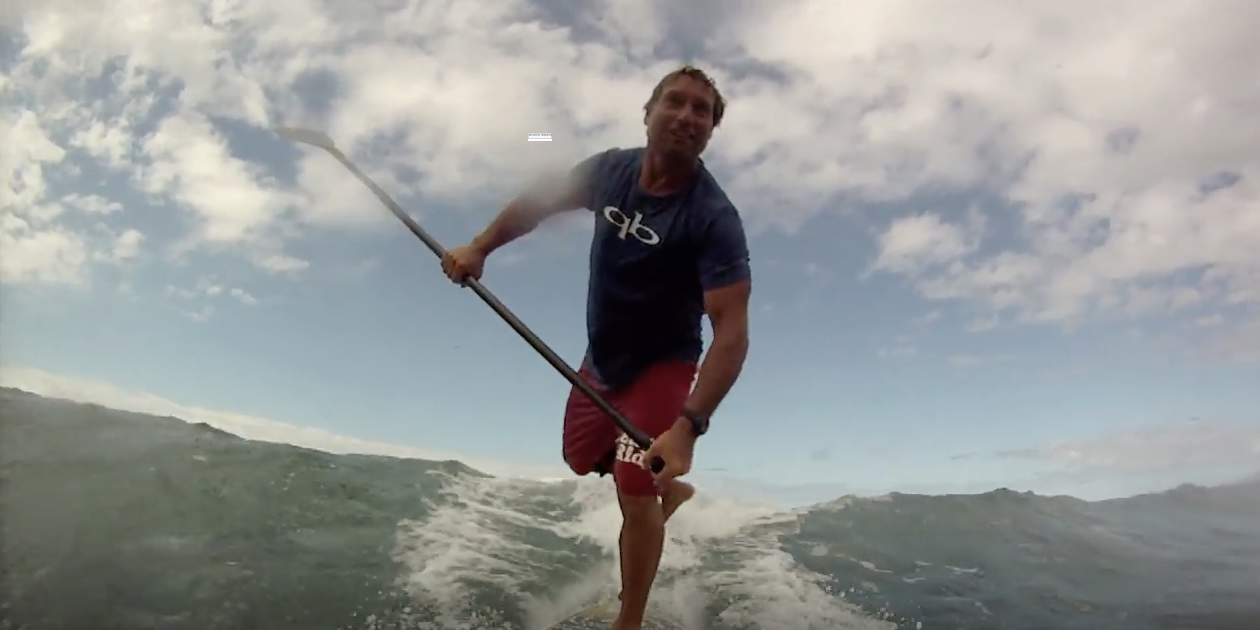 DAVE KALAMA SPIN'N AND GRIN'N - SUP World Mag