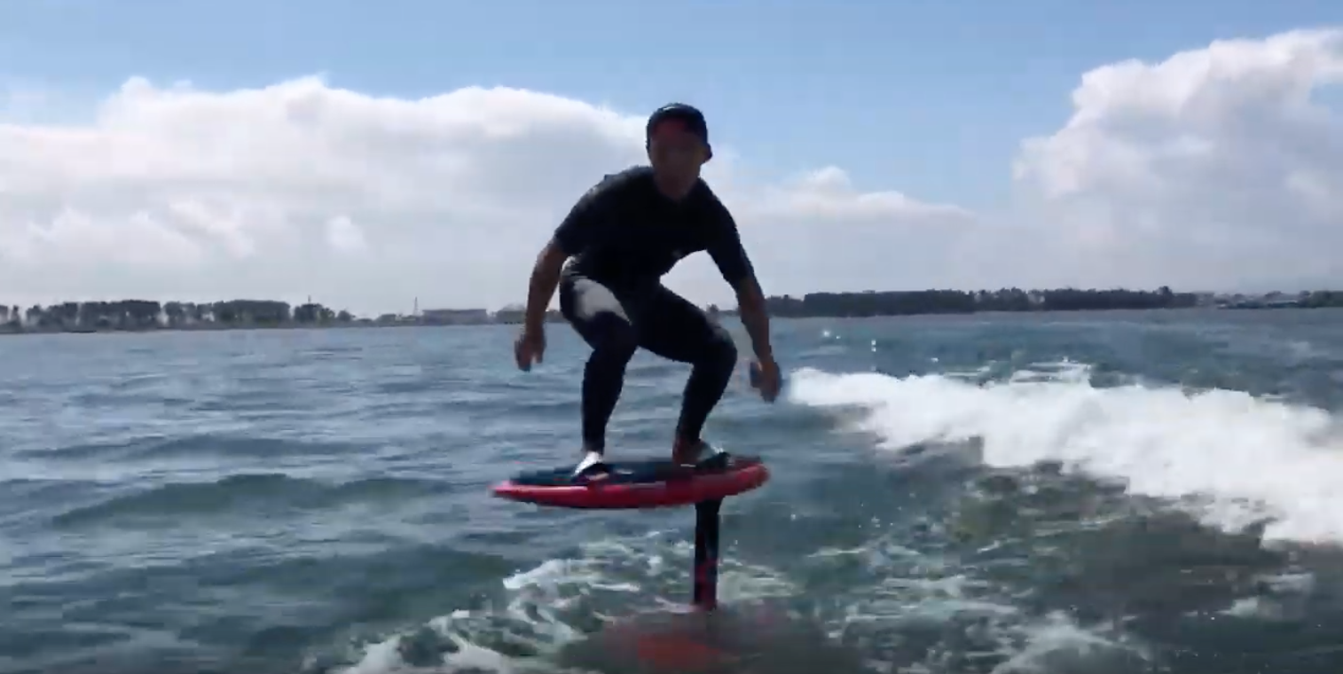 GoFoil "Foil Tomo" Wake Foiling - SUP World Mag