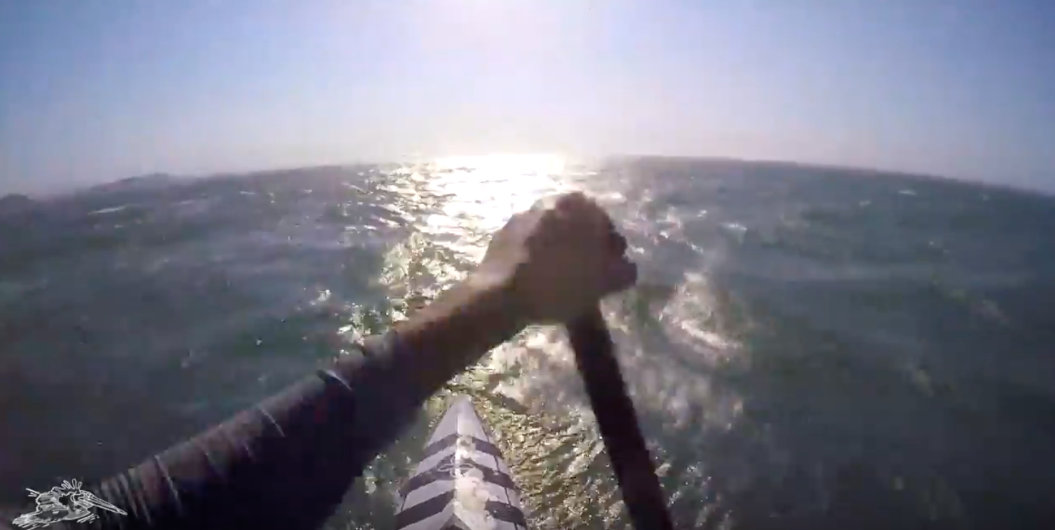 SUP Downwind - Infinity Downtown in action - SUP World Mag