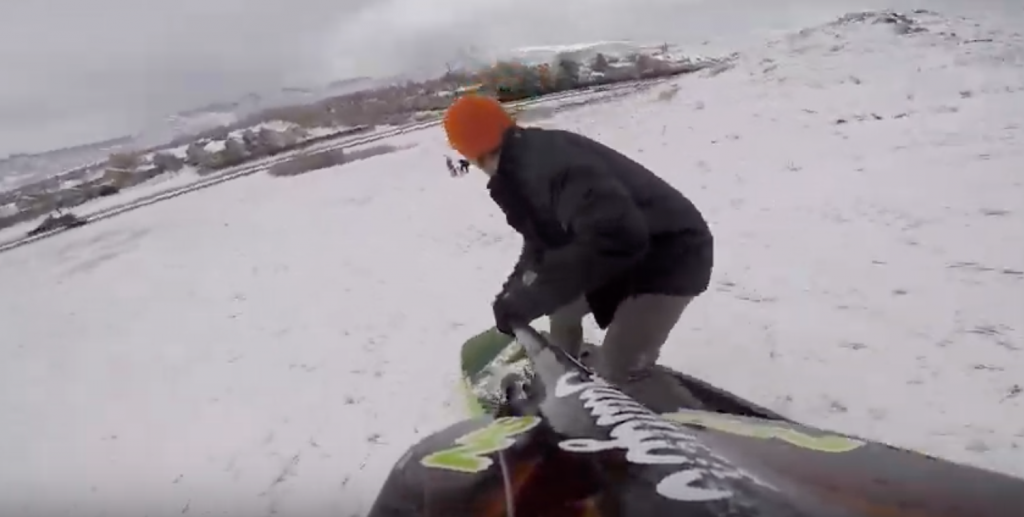 Episode 6 Stand Up Paddle SLEDDING GONE WRONG! - SUP World Mag