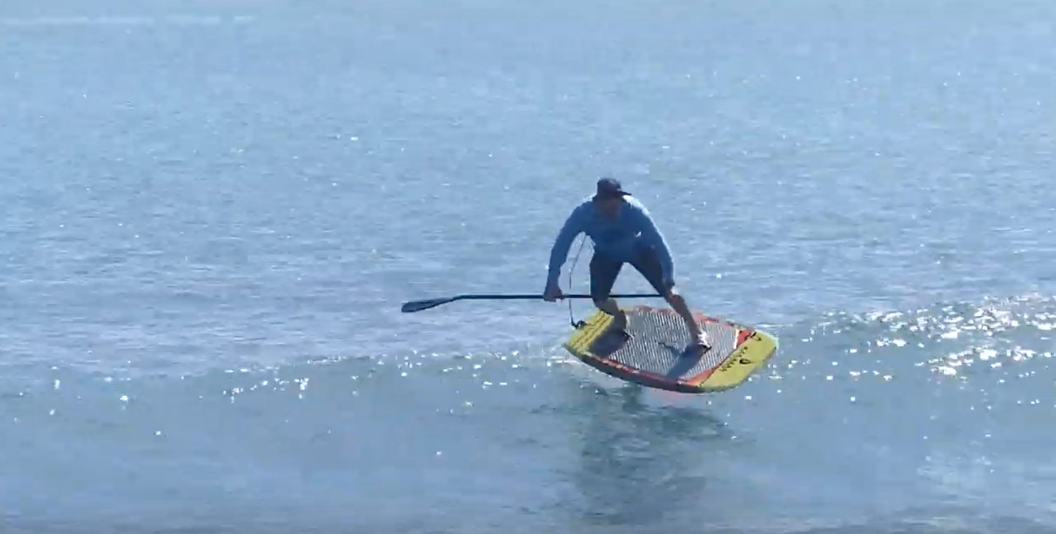1 wave with Dave Kalama! SUP foiling - SUP World Mag