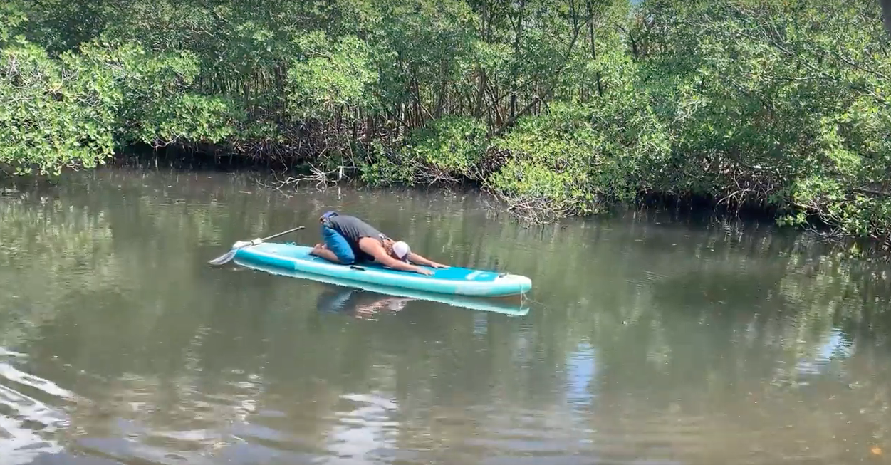 Inflatable Stand Up Paddleboard for Yoga - SUP World Mag