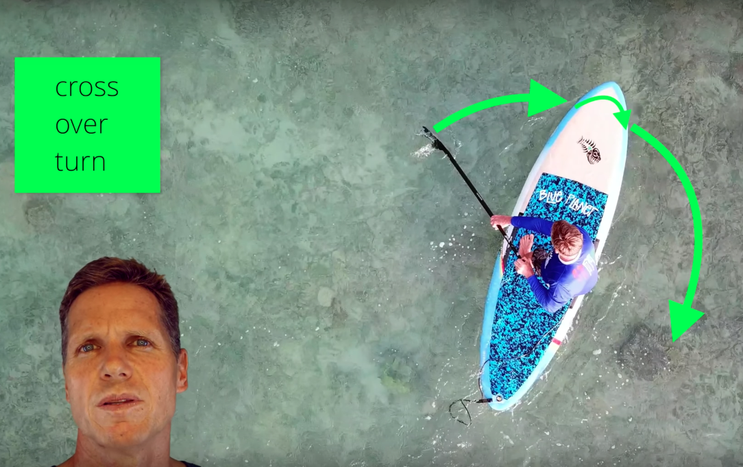 How to SUP: Cross Over (Cross Bow) turn - SUP World Mag
