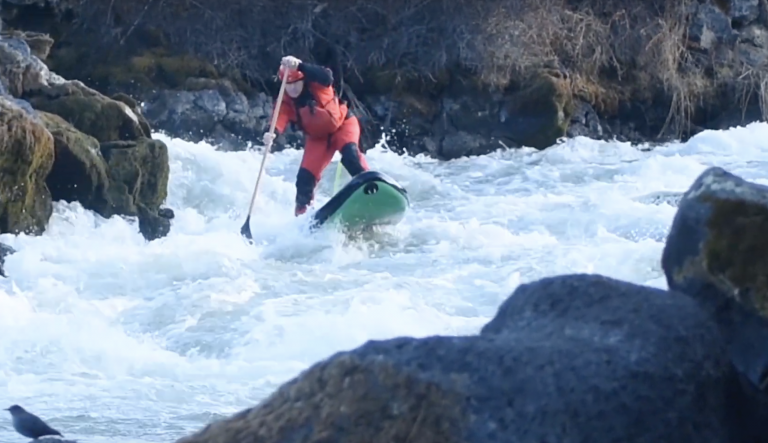 Whitewater Paddle Boarding: Deadline Falls and the Narrows on the North ...