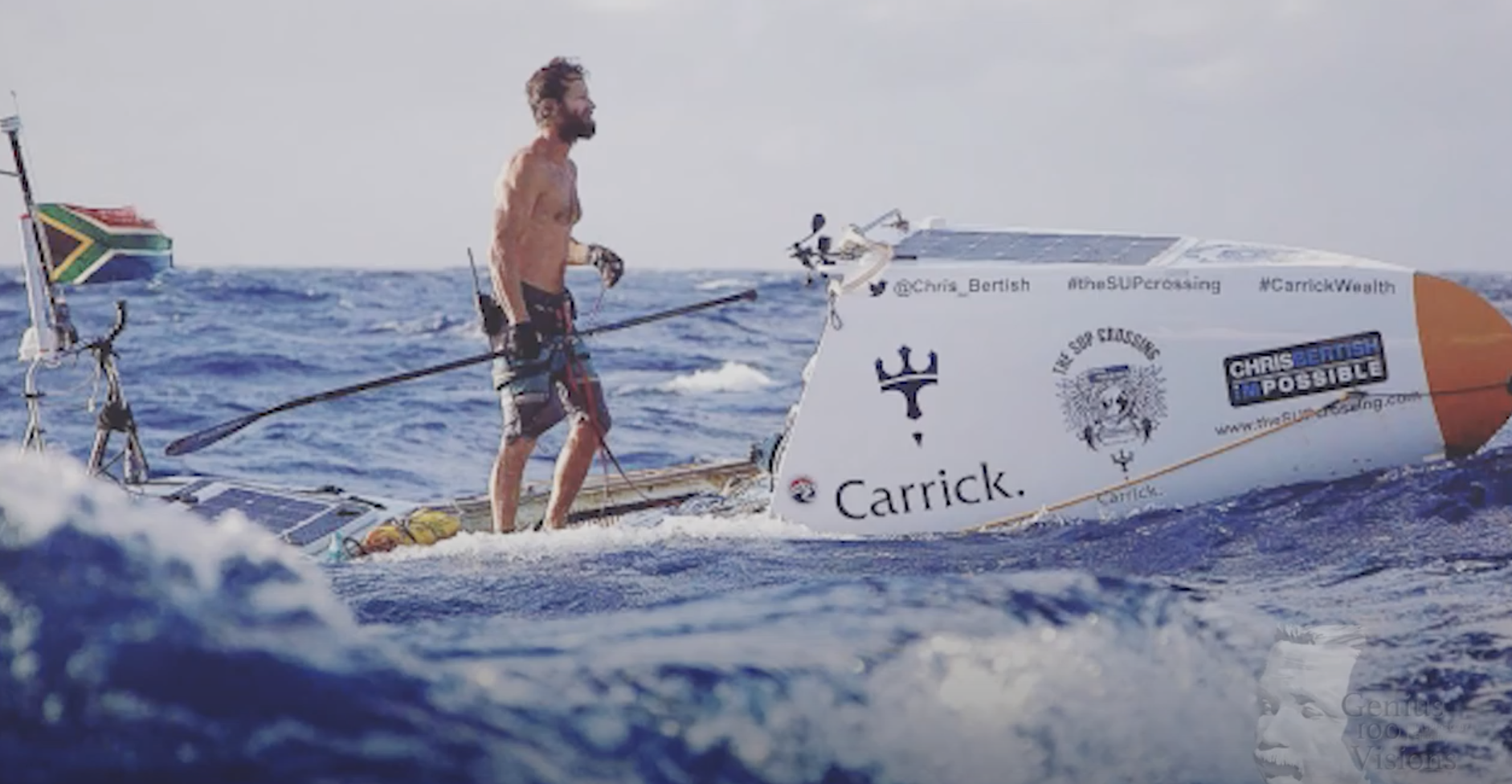 Chris Bertish shares the story of his incredible SUP solo journey at ...