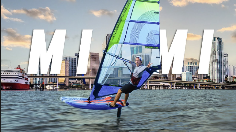 We Windsurfed the Miami Skyline - SUP World Mag